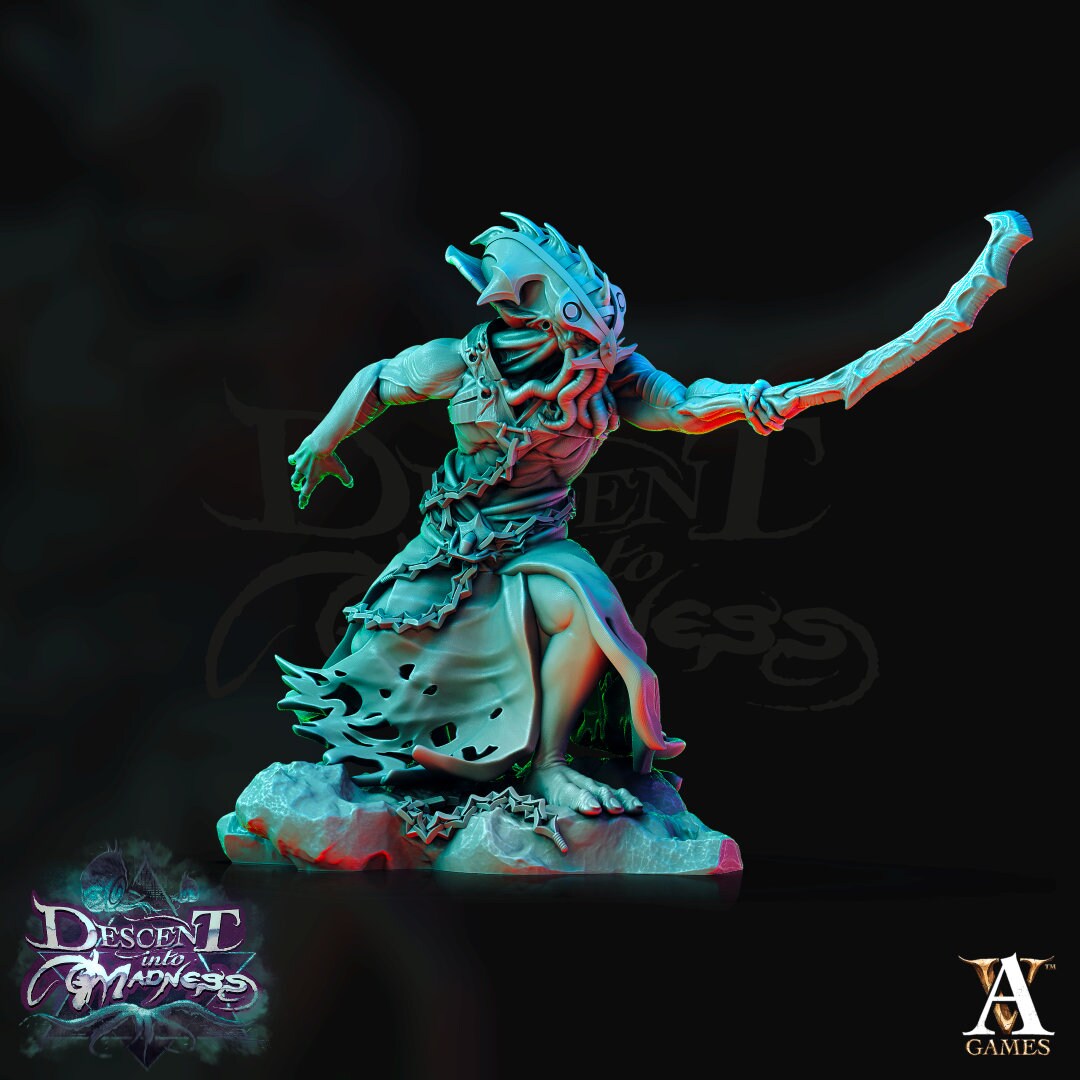 Mind Flayer, Illithid, Deepspawn Miniatures by Archvillain (mindflayers ...
