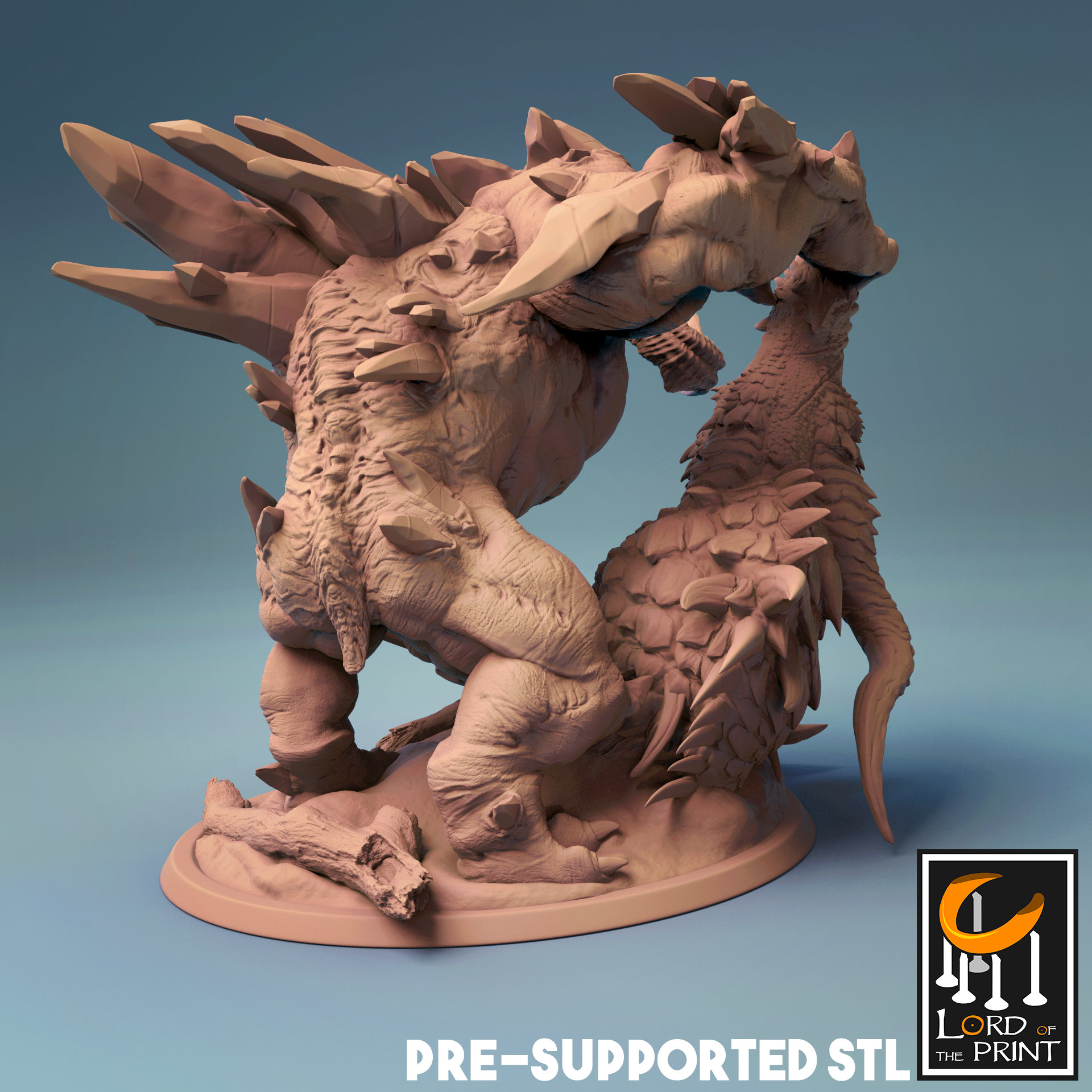 Frost Behemoth Miniature by Rescale Miniatures - Etsy