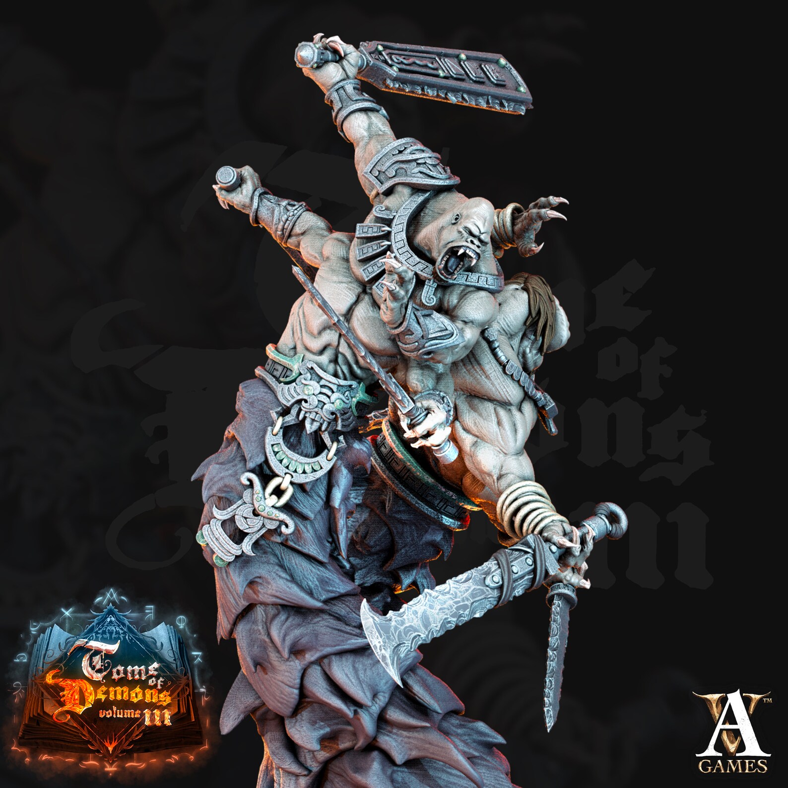 Teraton Tamareth Miniatures by Archvillain - Etsy