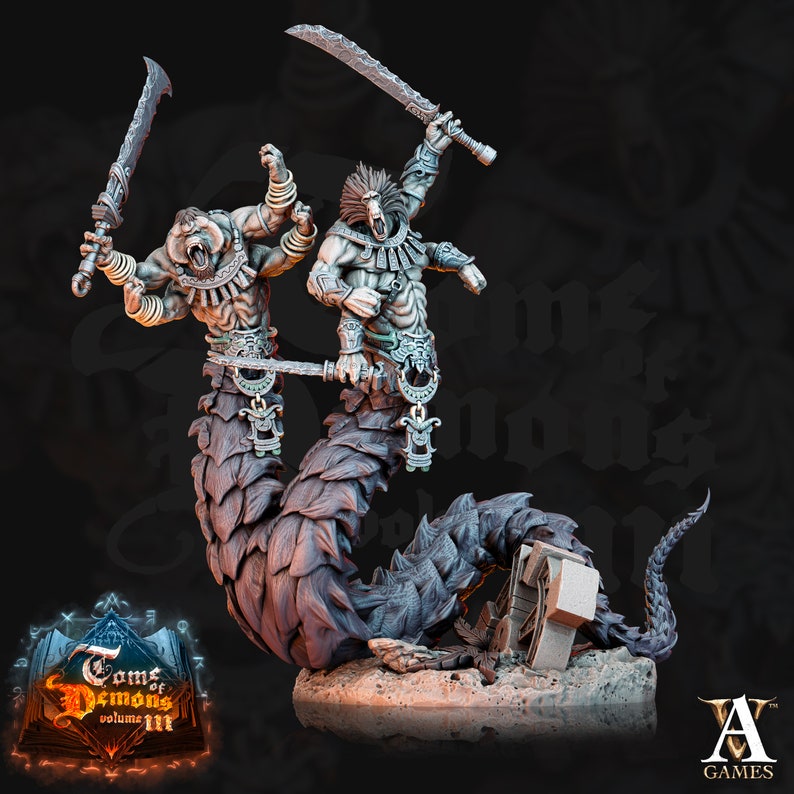 Teraton Tamareth Miniatures by Archvillain - Etsy