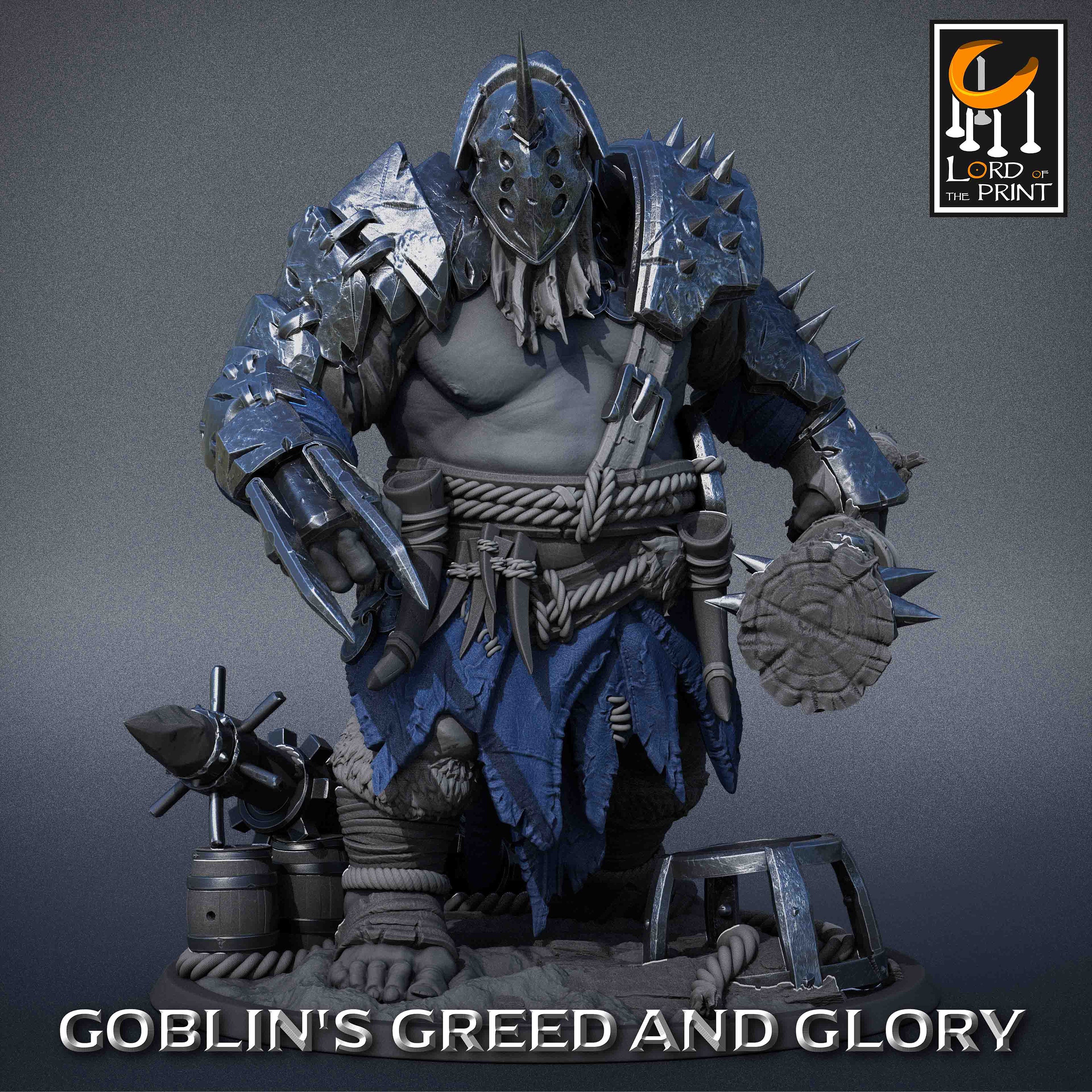 Ogres, Goblin Army Miniatures by Lordo Fo the Print - Etsy