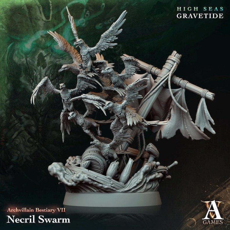 Archvillain Bestiary Set Volume 7 by Archvillain Miniatures - Etsy