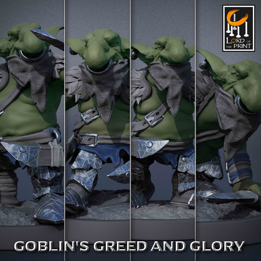 Goblin Infantry Rogue Miniatures by Rescale Miniatures (set 6) - Etsy
