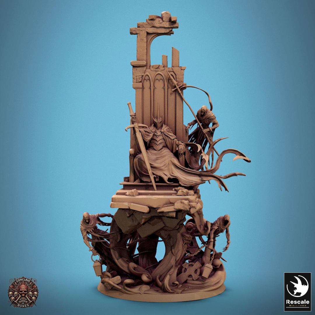 Undead Character Miniatures by Rescale Miniatures (conclave of Bones ...
