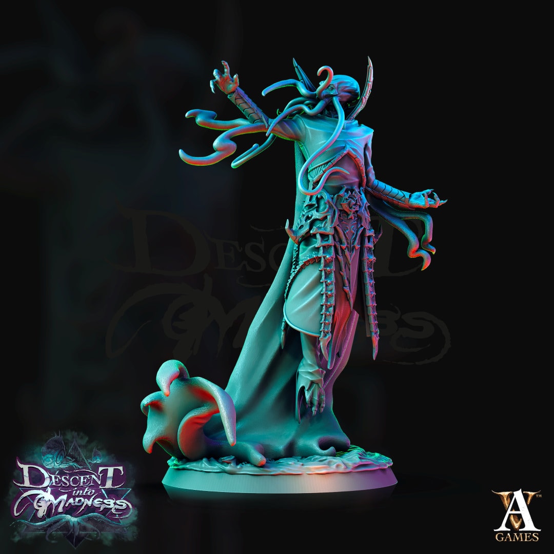 Mind Flayer, Illithid, Encephalid Enlightened Miniatures by ...