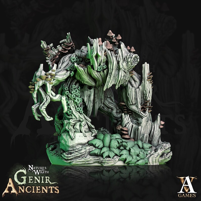 Treant Lord and His Minions Miniatures by Archvillain - Etsy