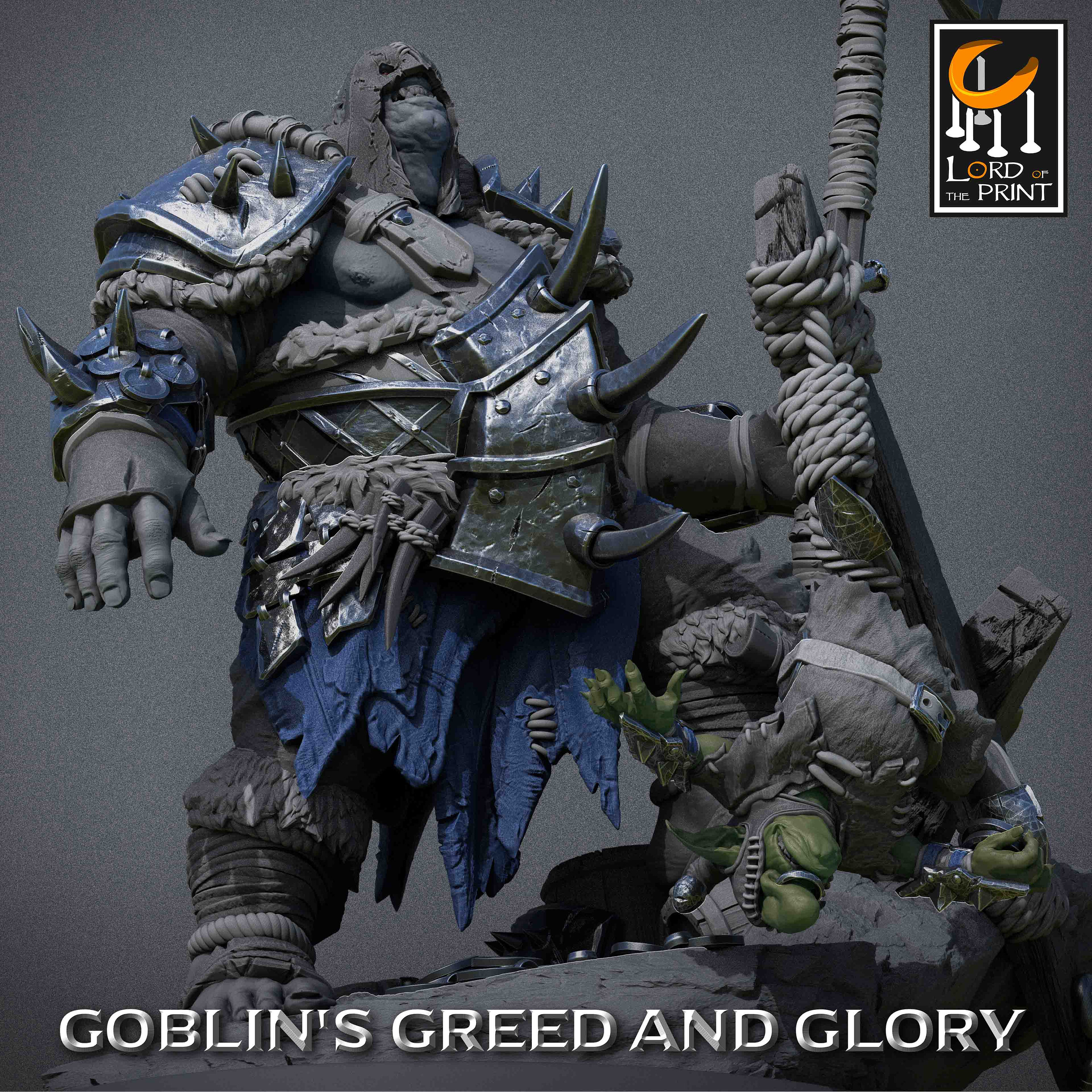 Ogres, Goblin Army Miniatures by Lordo Fo the Print - Etsy