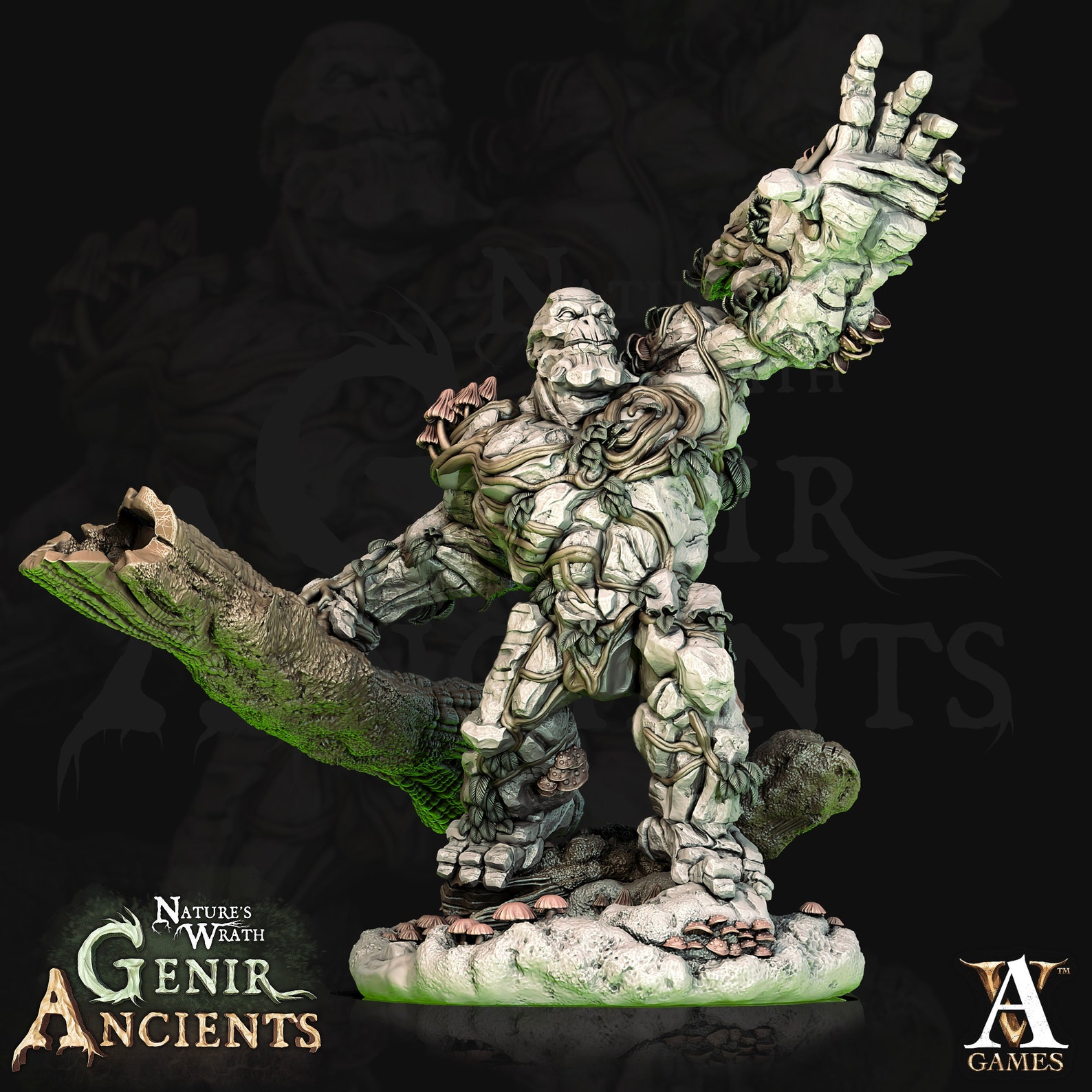 Forest Elementals Miniatures by Archvillain - Etsy
