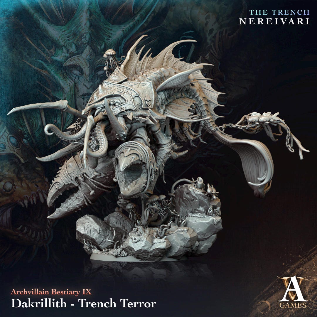 Archvillain Bestiary Set Volume 9 by Archvillain Miniatures - Etsy
