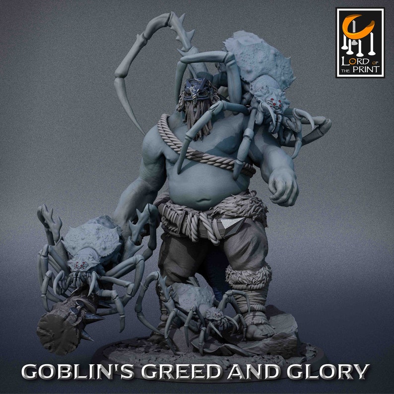 Ogres, Goblin Army Miniatures by Lordo Fo the Print - Etsy