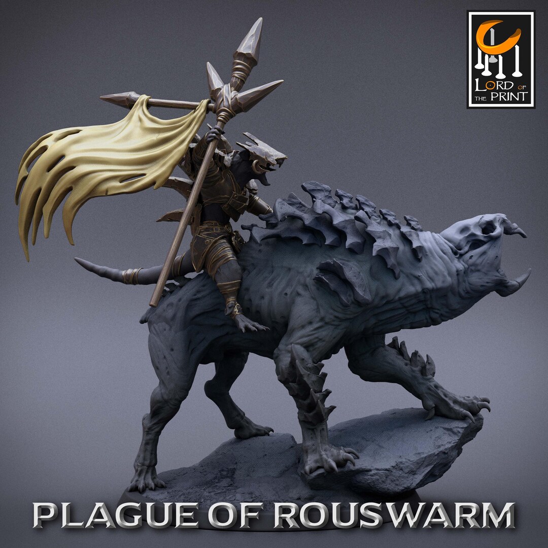 Rat Rider Miniatures by Rescale Miniatures - Etsy