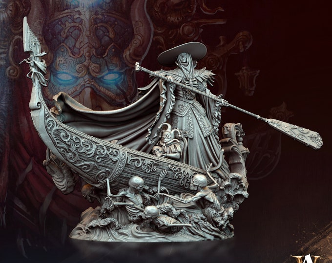 Gondoliers of the Black Canal Miniatures (circus Grotesque Set) by ...