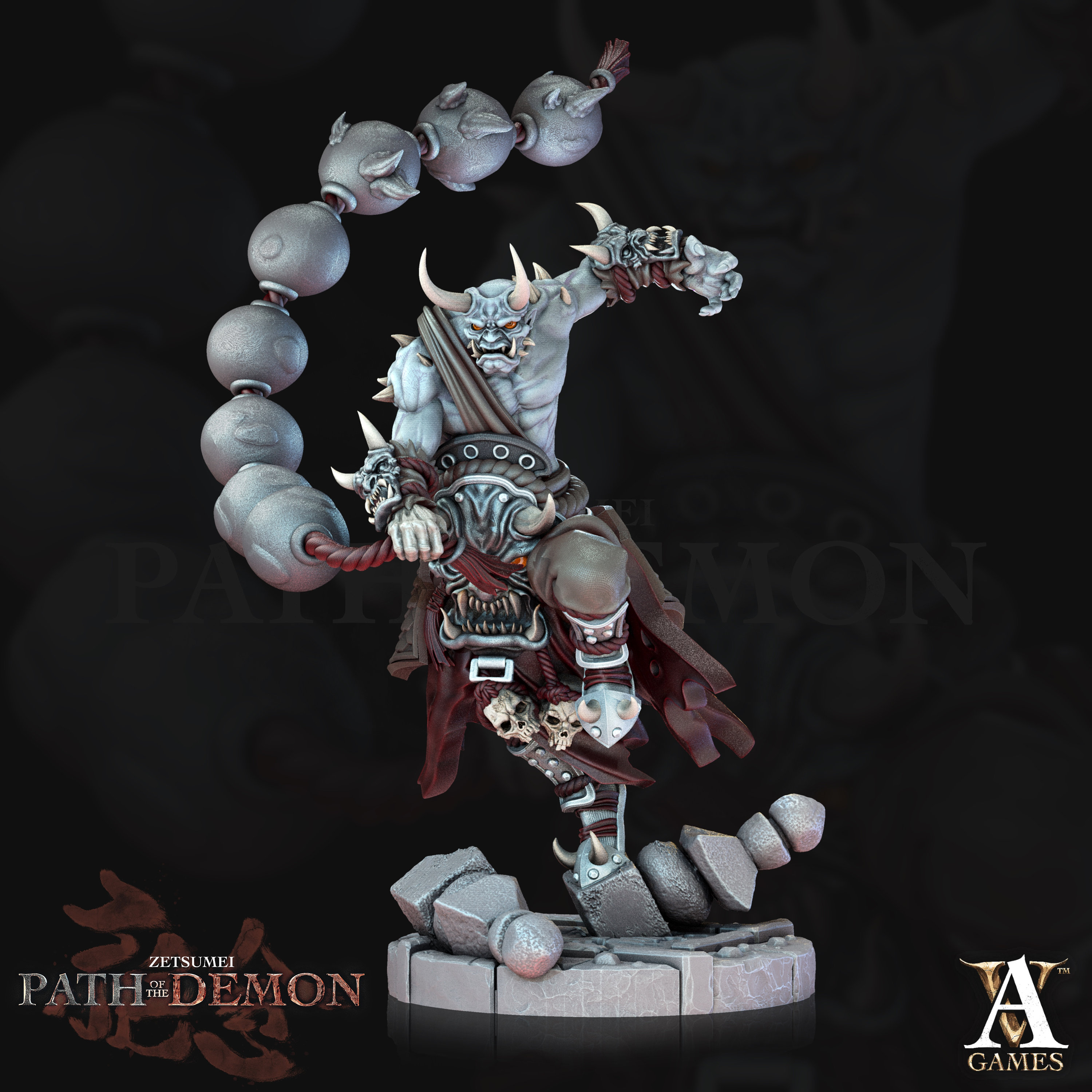 Sohei Ire Miniatures by Archvillain - Etsy