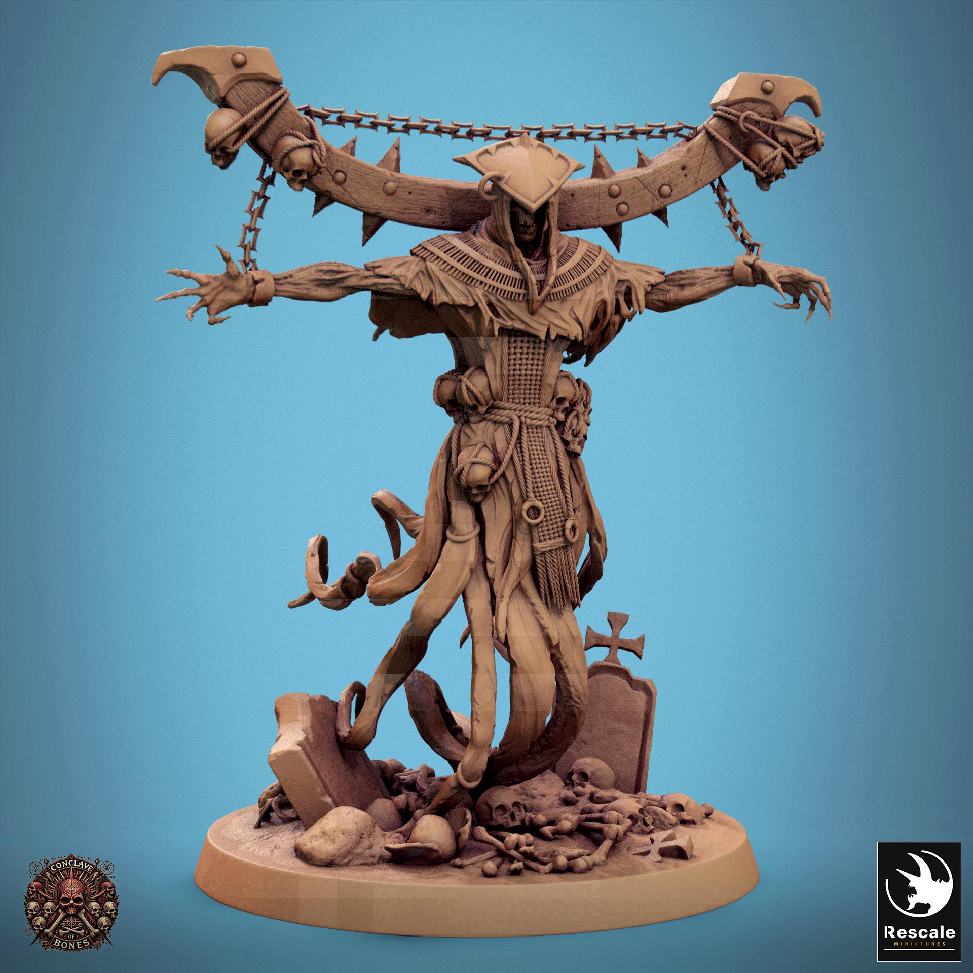 Undead Character Miniatures by Rescale Miniatures (conclave of Bones ...