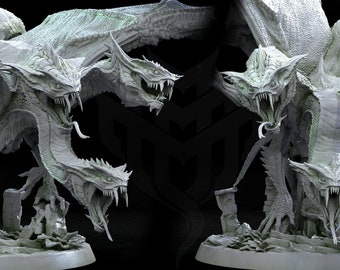 False Hydra 32mm/54mm Scale Miniature for Table Top Rpgs D&D, Dnd ...