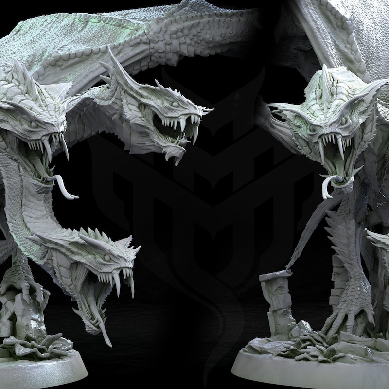 Hydra Miniature Figure - Etsy