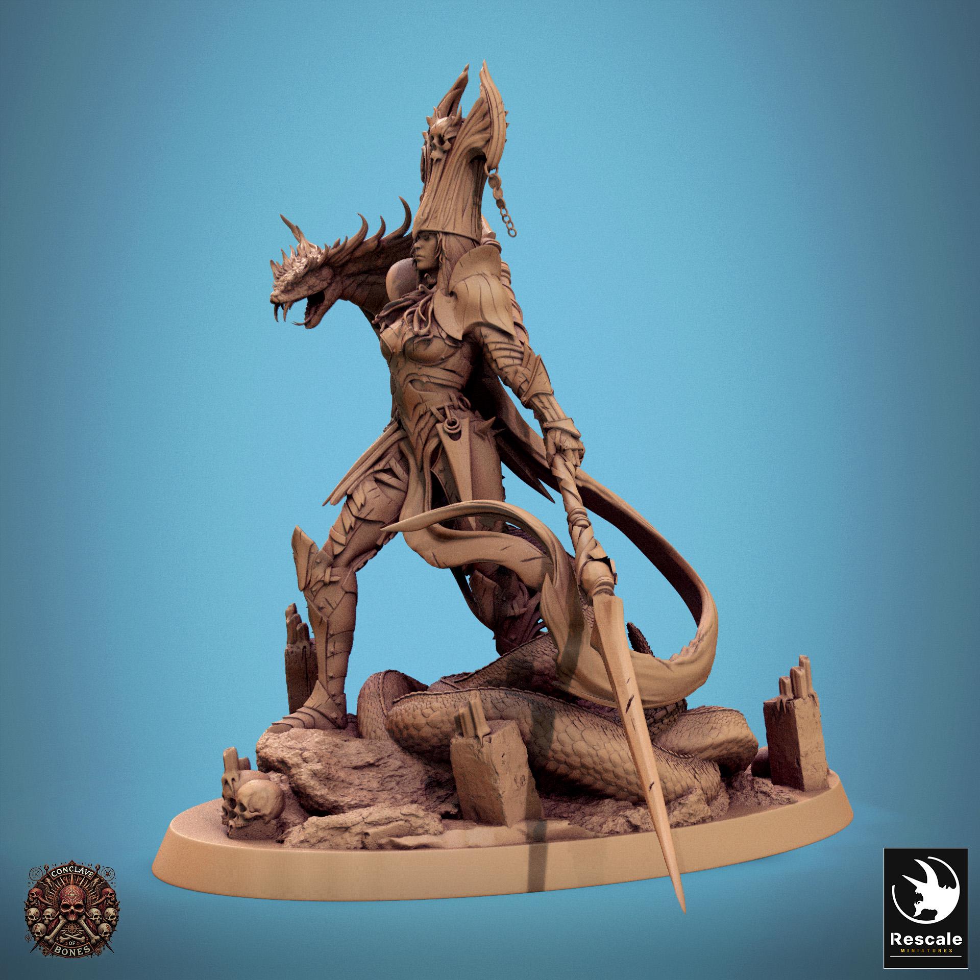 Undead Character Miniatures by Rescale Miniatures (conclave of Bones ...