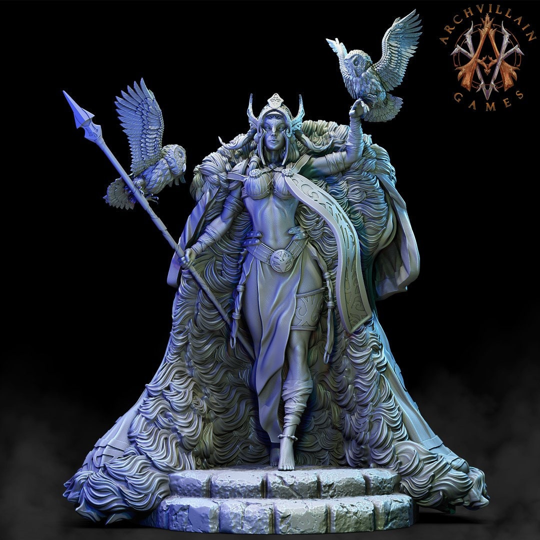Frost Giant Queen Miniature by Archvillain - Etsy
