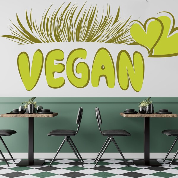 Vegan Decal - Etsy