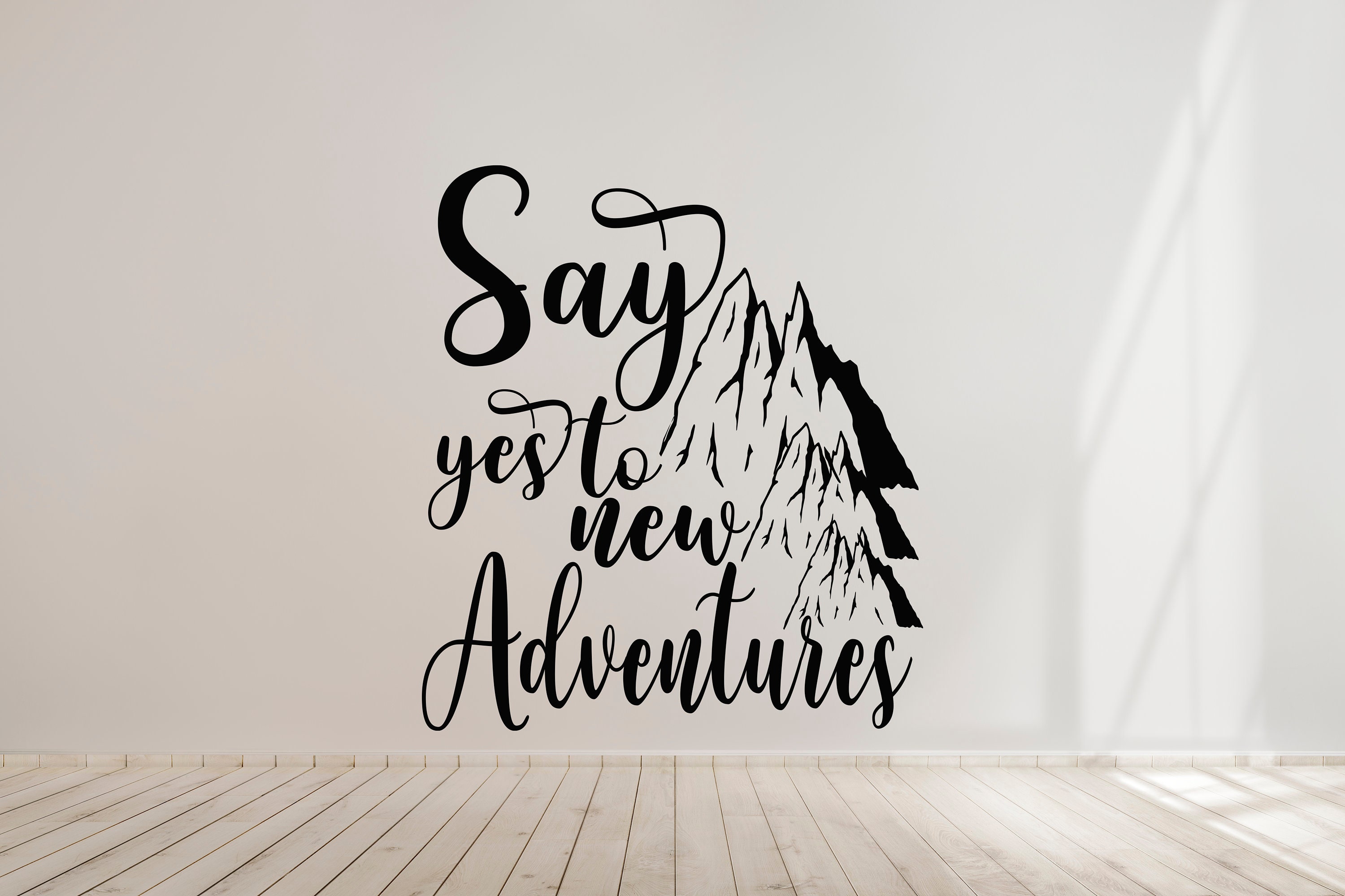 Adventures Wall Decal Camping Wall Decor Camping Decals Adventure Wall ...