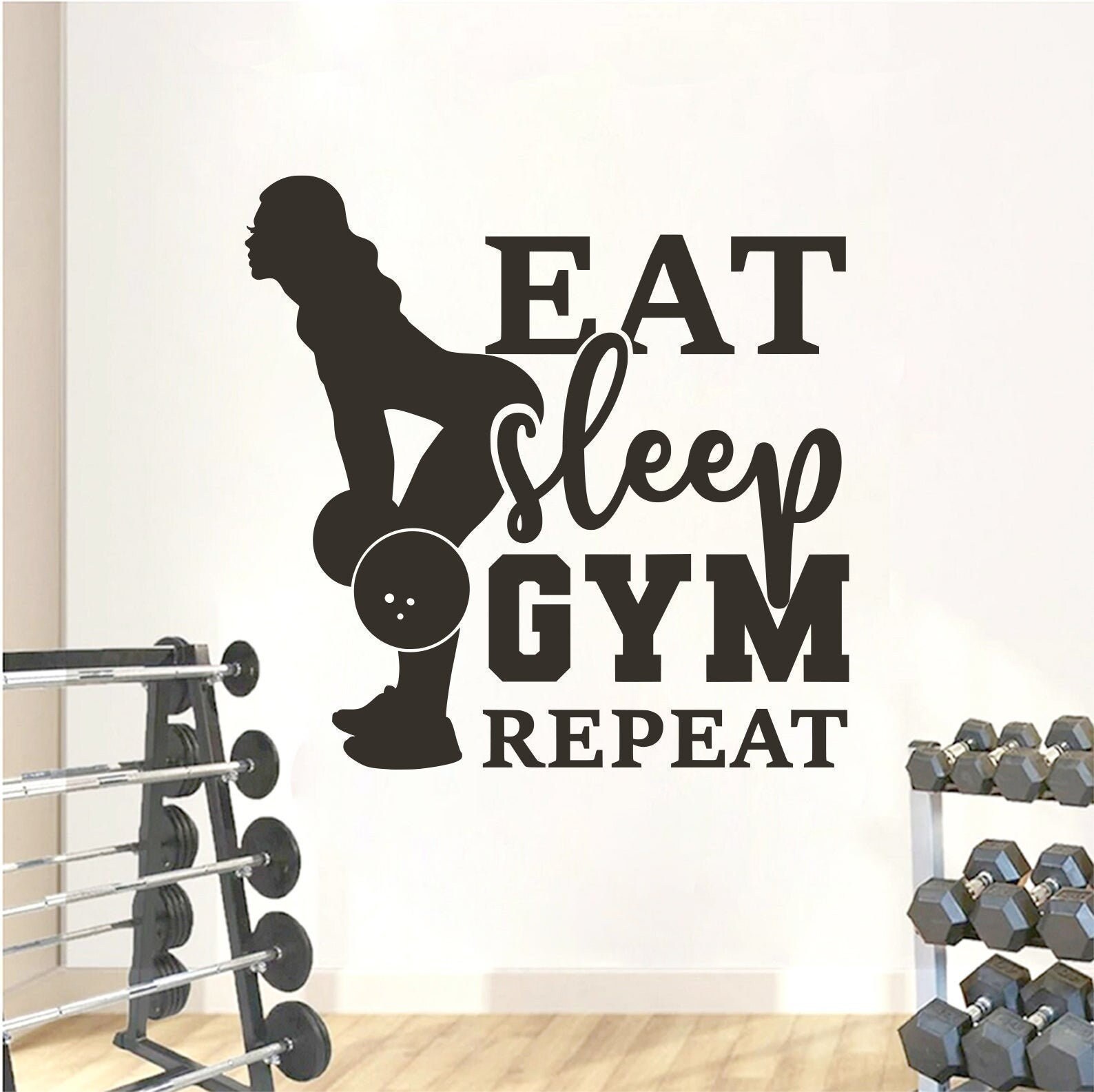 Wall Décor Wall Decals And Murals Fitness Wall Decal Workout Wall Decal