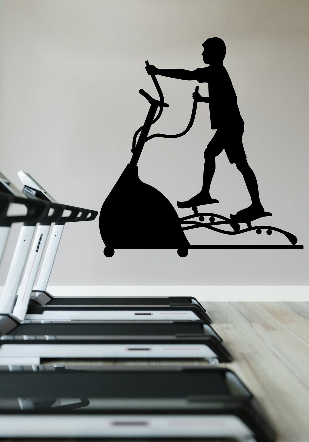 Gym Wall Decal Workout Fitness Wall Stickers Sports Wall Decal Gym Wall ...