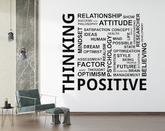 Office Wall Decal Teamwork Quote Wall Sticker Office Decor Inspire ...