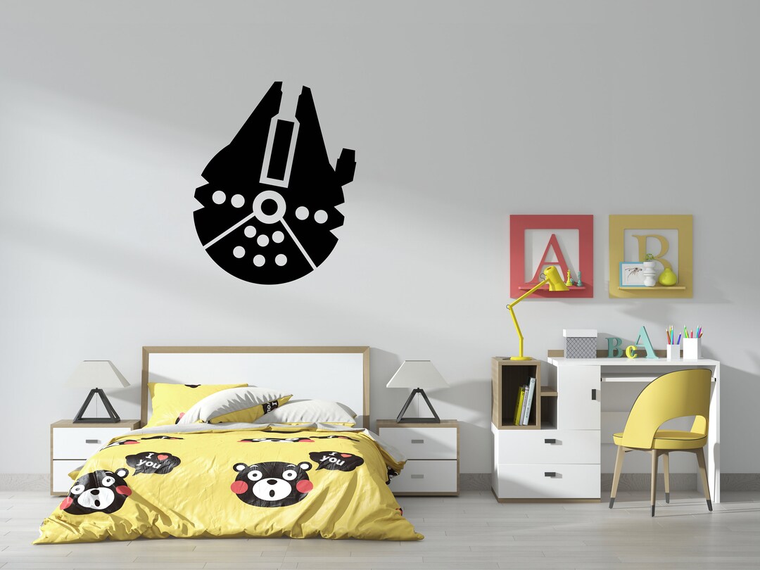Star Wars Wall Decal Baby Joda Wall Sticker Star Wall Decal Jedi Master ...