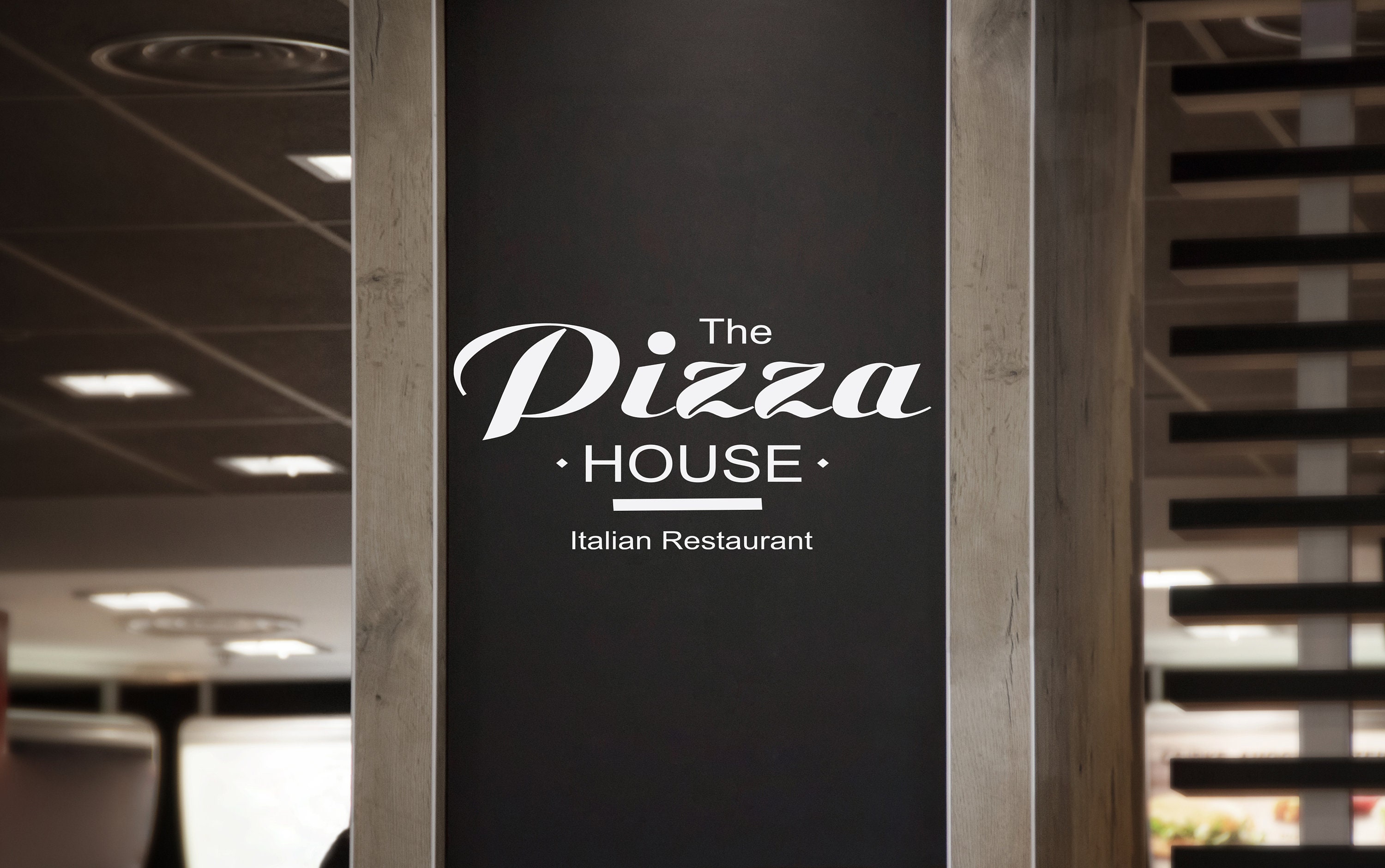 Pizza Wall Decal / Pizzeria Wall Décor / Pizza Window Decal - Etsy