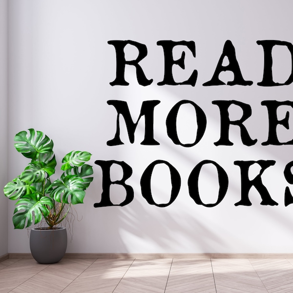 Reading Wall Decals - Etsy