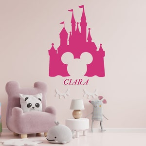 Princess Wall Art Princess Wall Decal Princes Wall Stickers ...