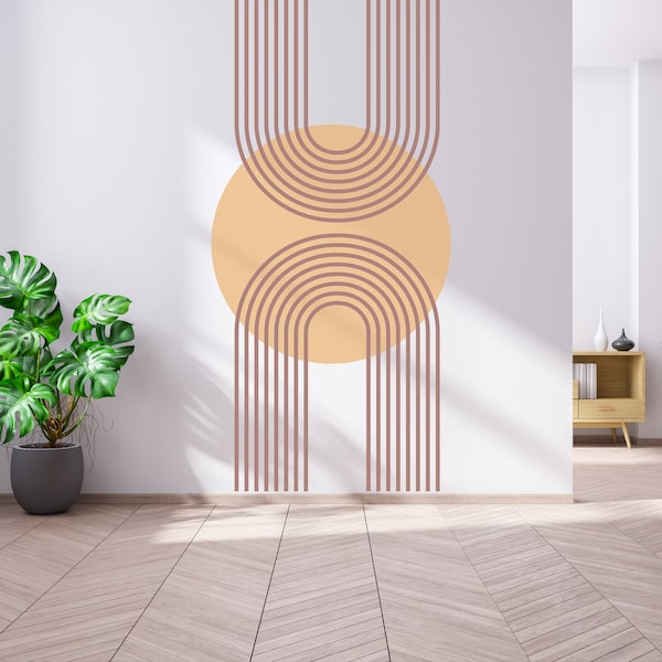 Modern Wall Decal - Etsy