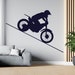 Motocross Wall Decal Motorcycle Wall Sticker Dirt Bike Wall - Etsy