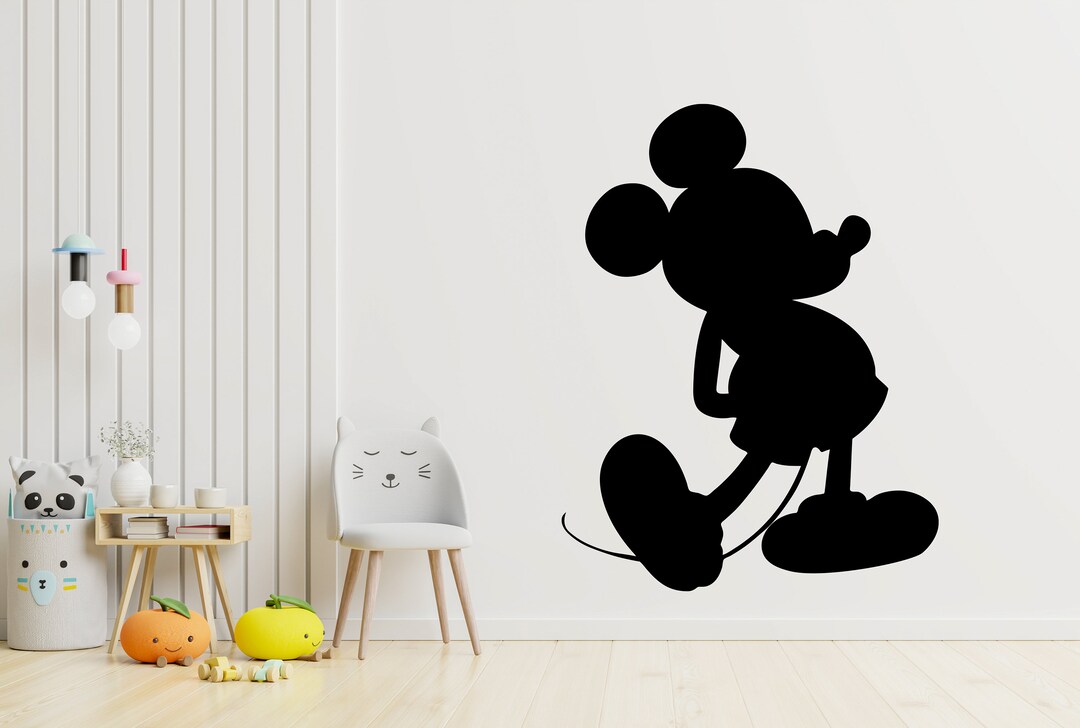 Mickey Mouse Wall Decal Minnie Mouse Decals Kids Bedroom Decal Kids ...