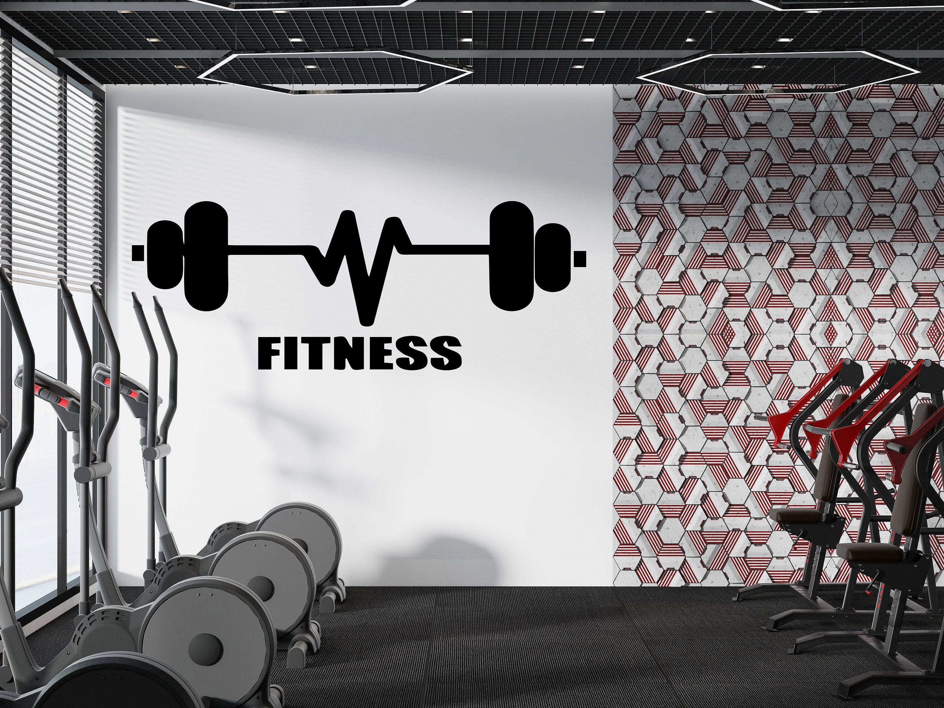 Gym Decal Gym Quotes Gym Workout Mode Wall Stickers Fitness - Etsy
