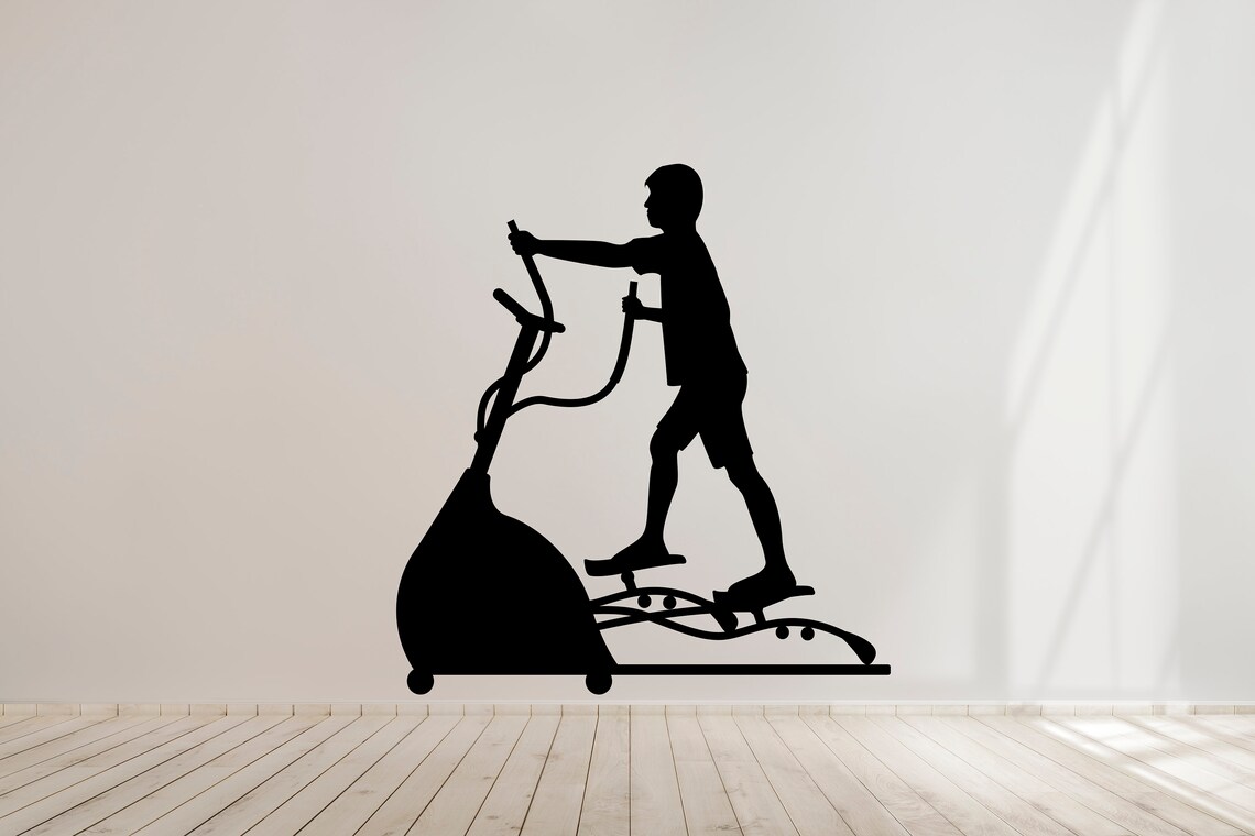 Gym Wall Decal Workout Fitness Wall Stickers Sports Wall Decal Gym Wall ...