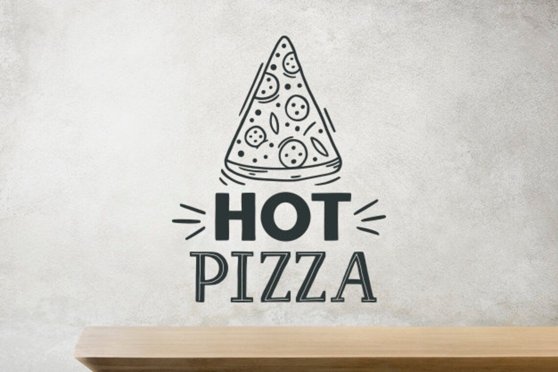 Bakery Wall Decal Pizza Wall Decal bakehouse Pizzeria - Etsy