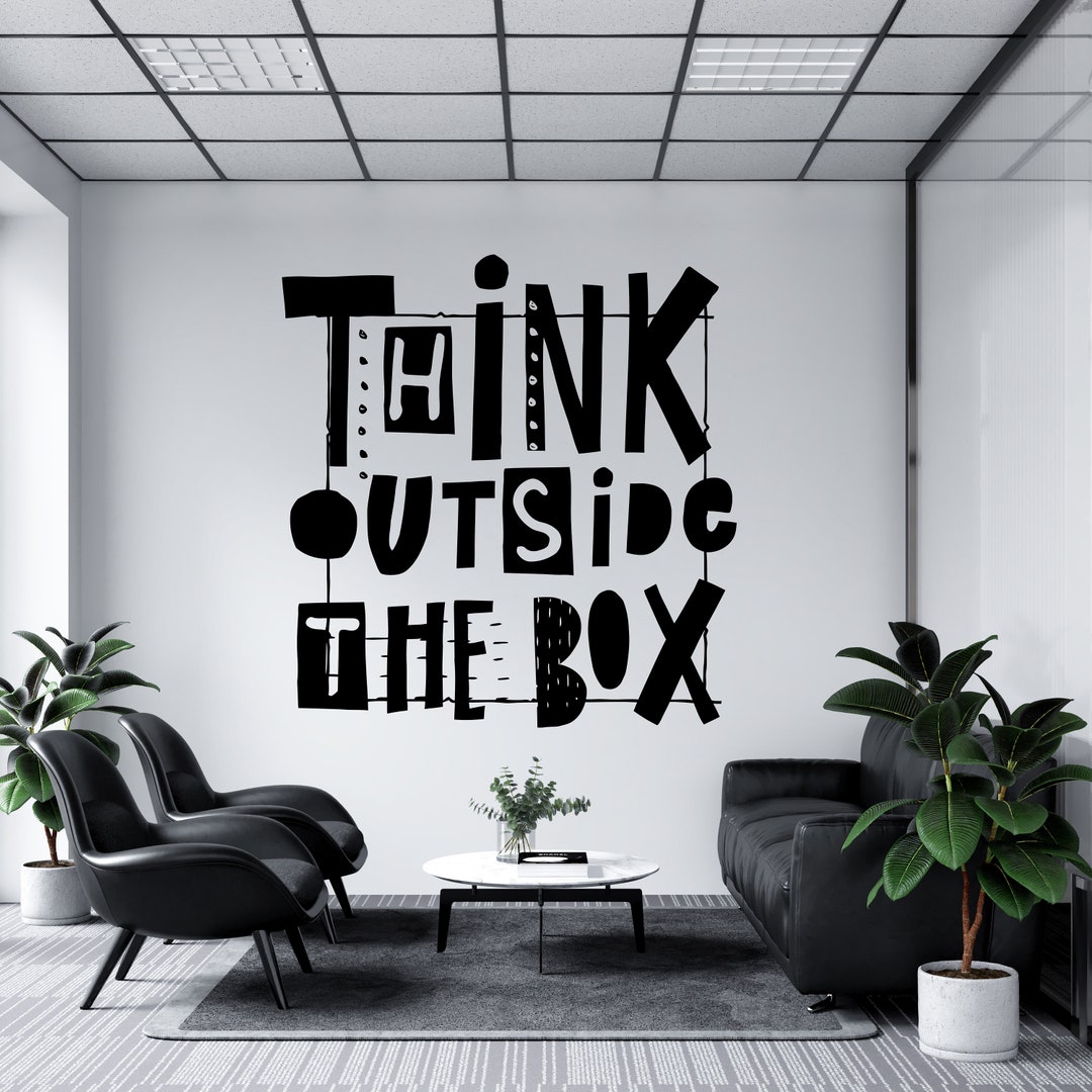 Office Wall Decal | Office Space Wall Sticker | Creative Motivational ...