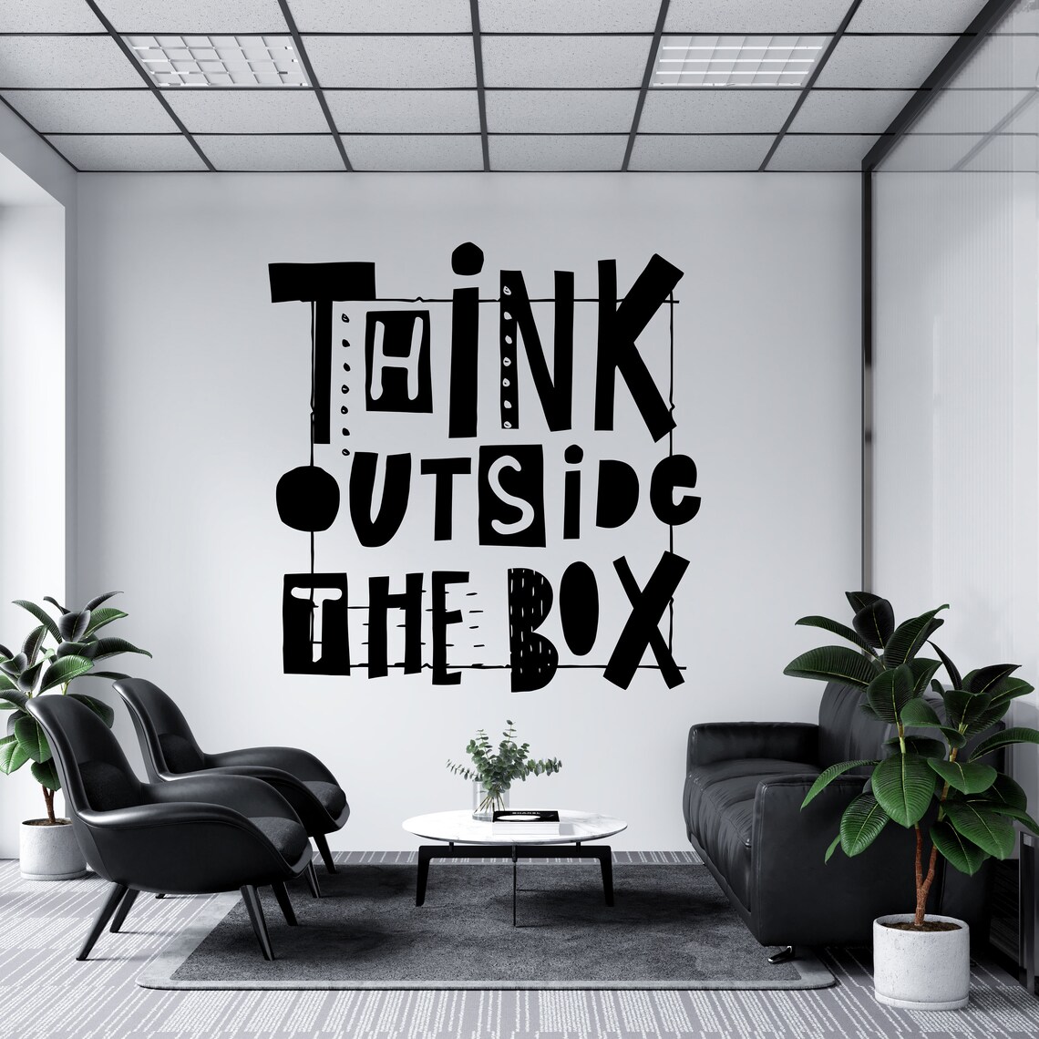 Office Wall Decal Office Space Wall Sticker Creative - Etsy