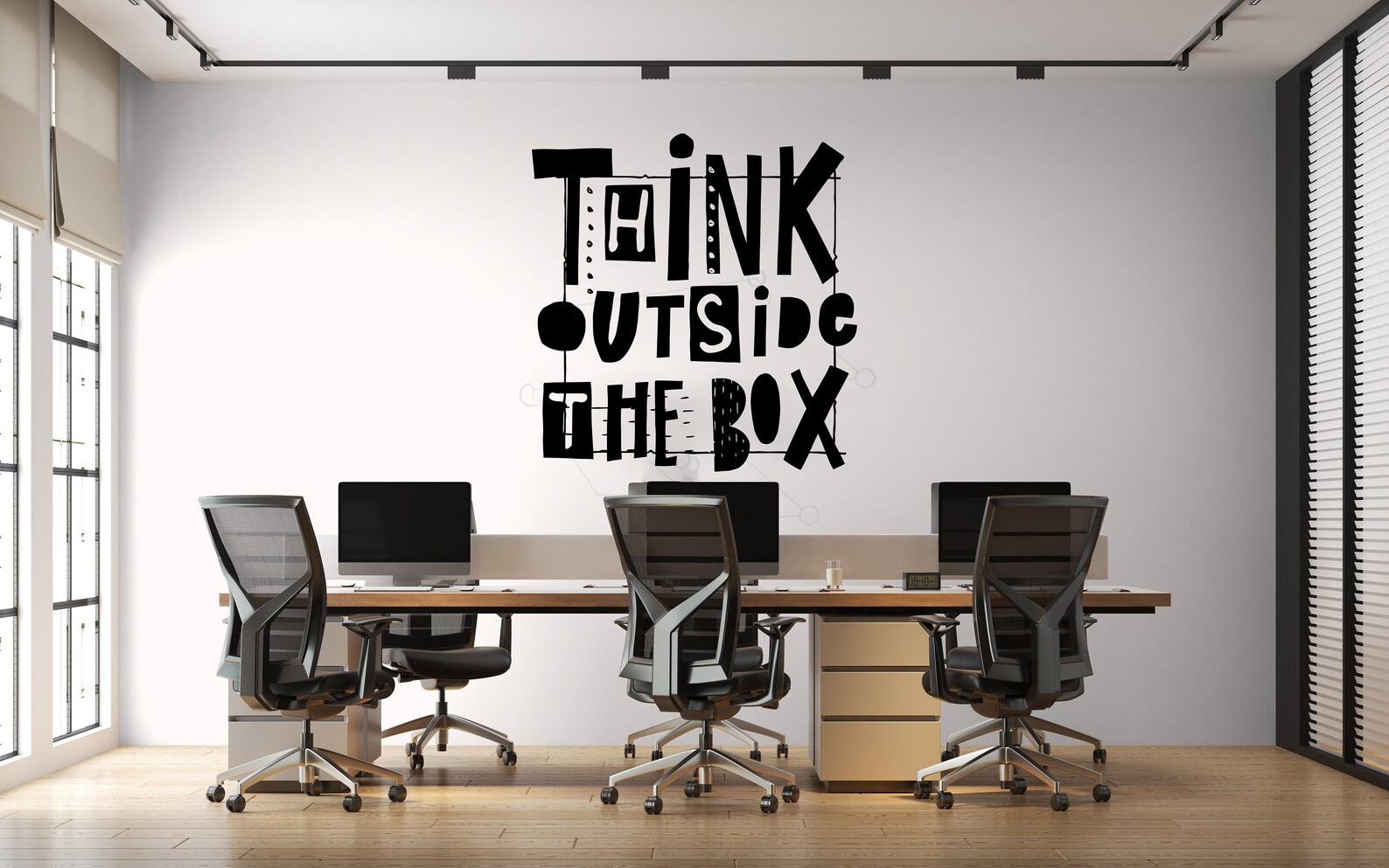 Office Wall Decal Office Space Wall Sticker Creative Motivational ...
