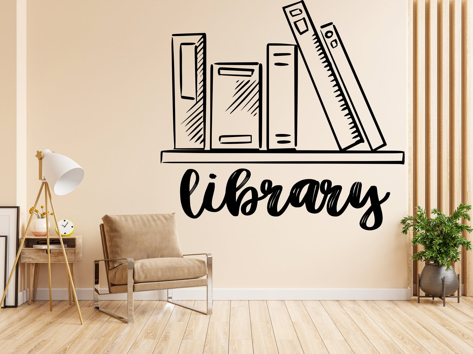 Books Wall Decal Wall Decor Books Quote Decal Reading Wall - Etsy