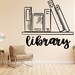 Books Wall Decal Wall Decor Books Quote Decal Reading Wall Decal Boy ...