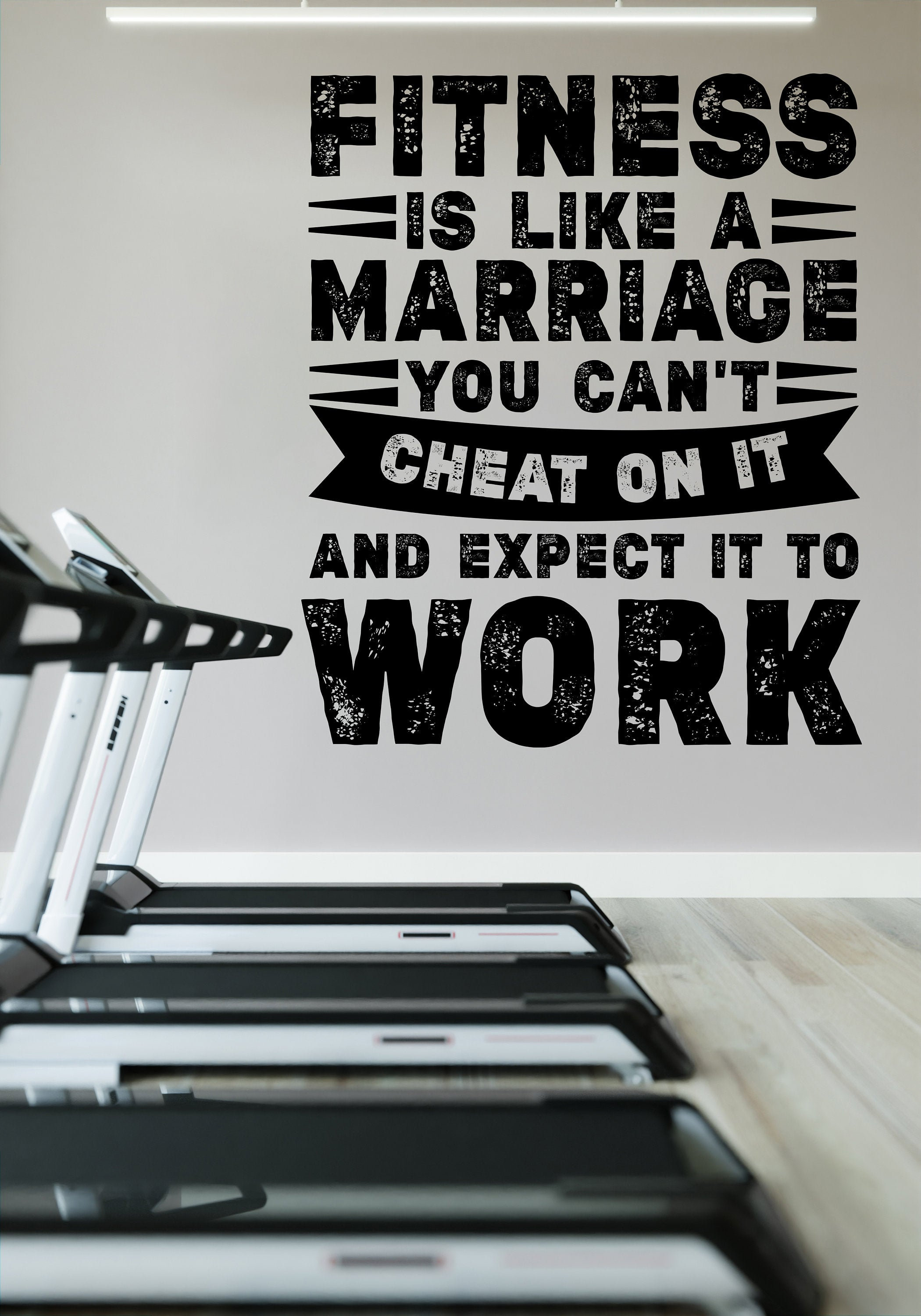 Sports Wall Decal Gym Wall Decor Gym Motivation Wall Sticker Wall Decor ...