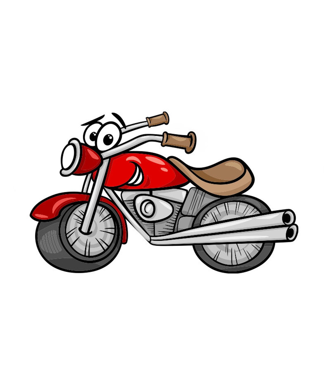 Colorful Motorcycle Wall Decal Kids Bedroom Wall Stickers - Etsy