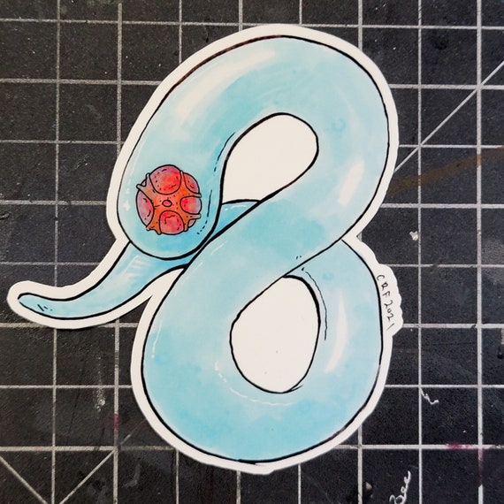 Legend of Zelda: Morpha Vinyl Sticker | Etsy