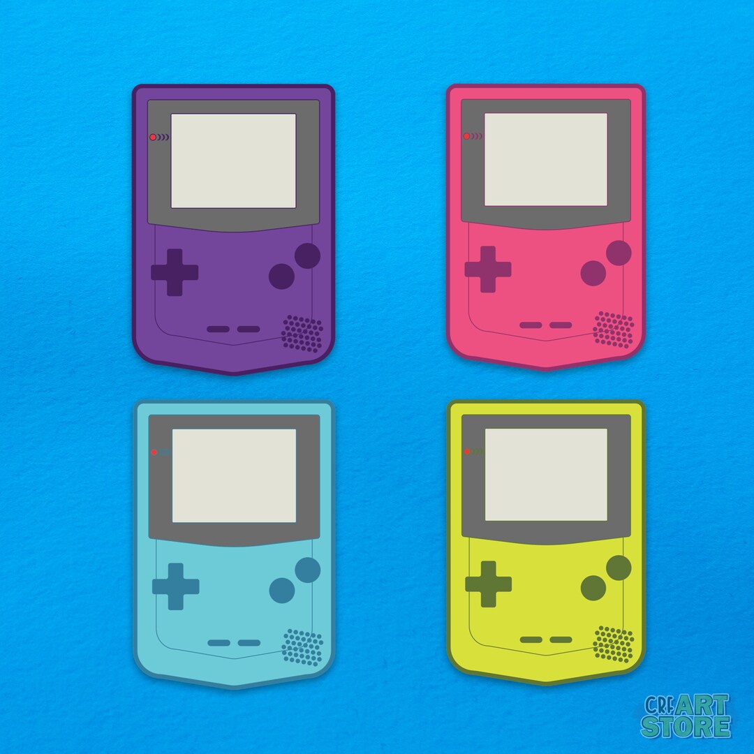 GBC Vinyl Sticker Set - Etsy