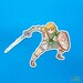 Legend of Zelda: Link Minish Cap Ver. Vinyl Sticker - Etsy