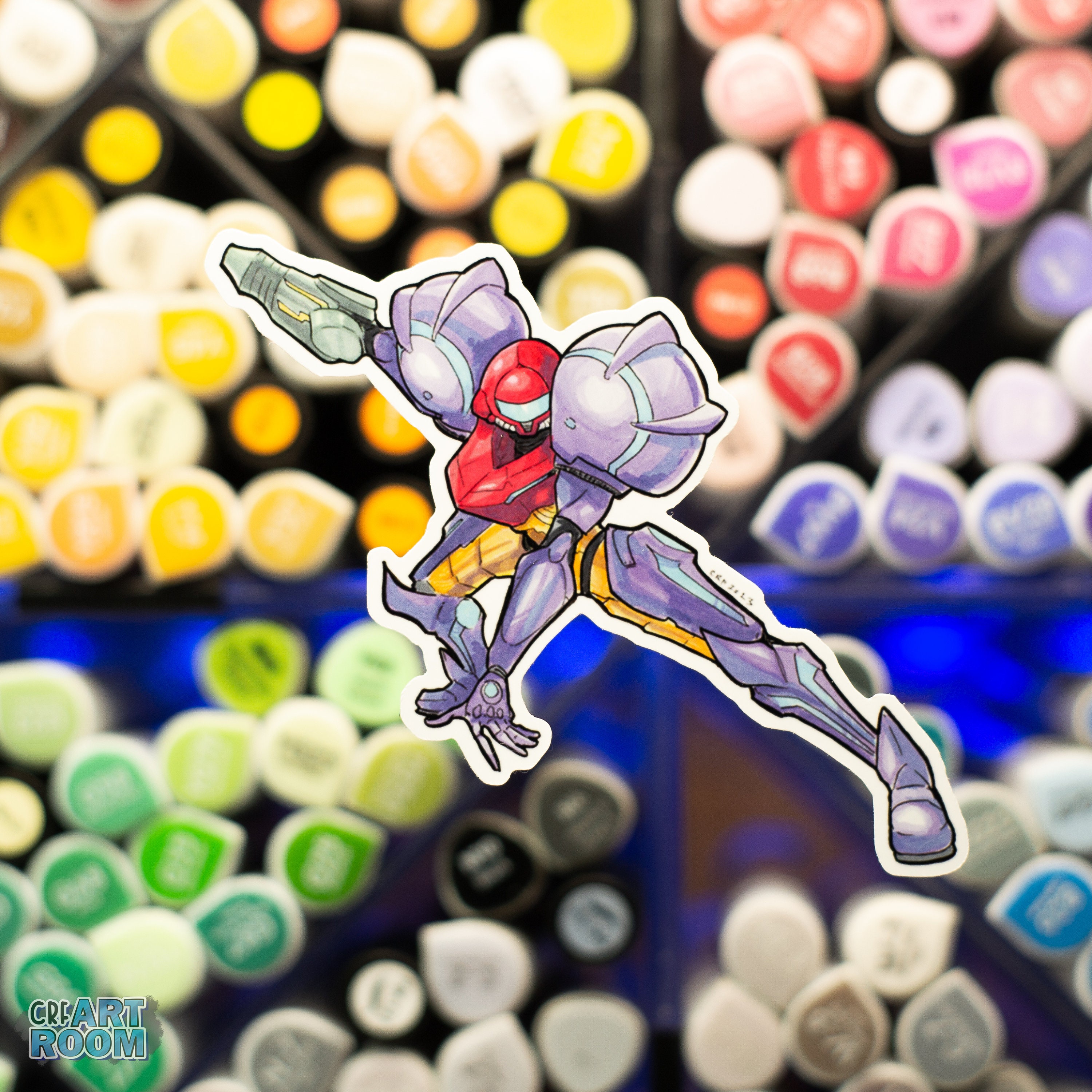 Metroid Prime: Samus Sticker Set 3 Varia Suit Gravity Suit - Etsy