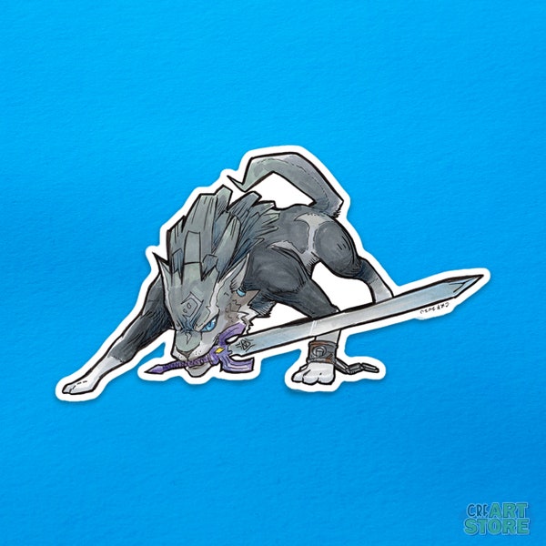 The Legend of Zelda Twilight Princess Stickers - Etsy