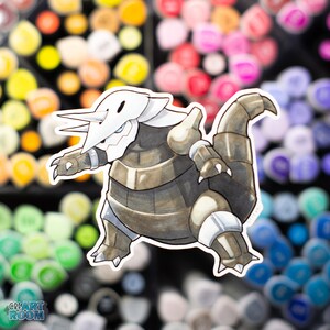 Pokemon: Aggron Vinyl Sticker - Etsy
